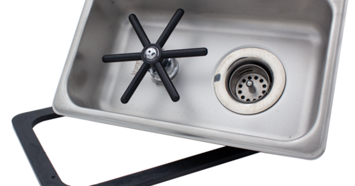 KROME DISPENSE RINSER PITCHER AND GLASS LARGE - Buy online here | Home ...