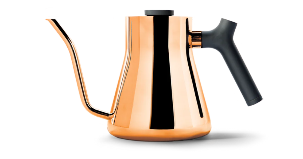 FELLOW STAGG POUR-OVER KETTLE 1L - COPPER - Buy online here | Home Barista