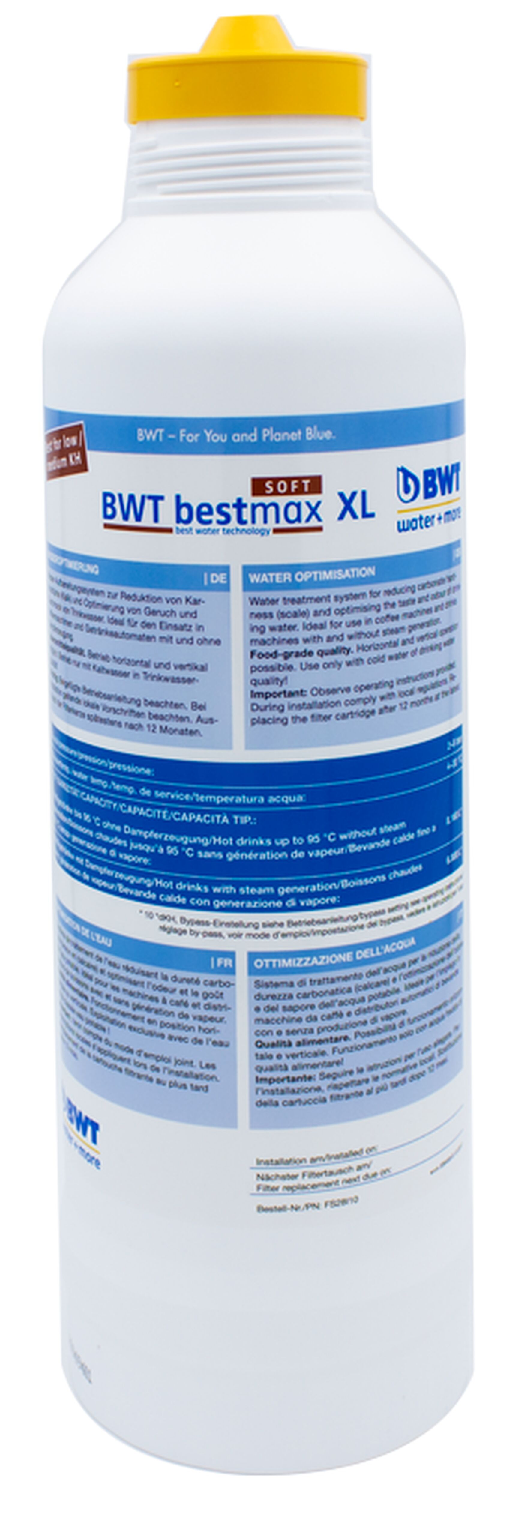 BWT FILTRE BESTMAX SOFT XL CARTOUCHE | Home Barista