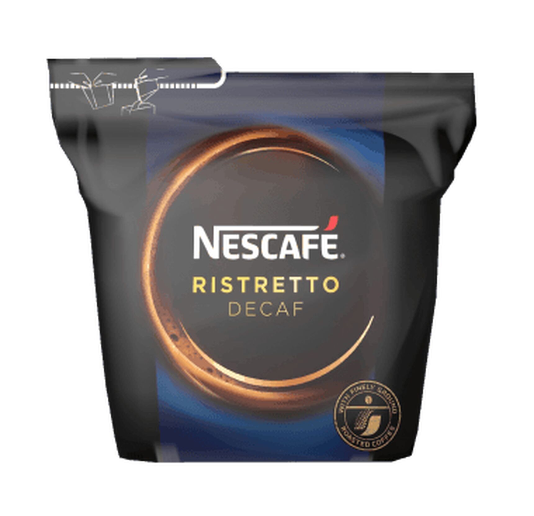NESCAFE KOFFIE INSTANT RISTRETTO DECA 250GR | Home Barista